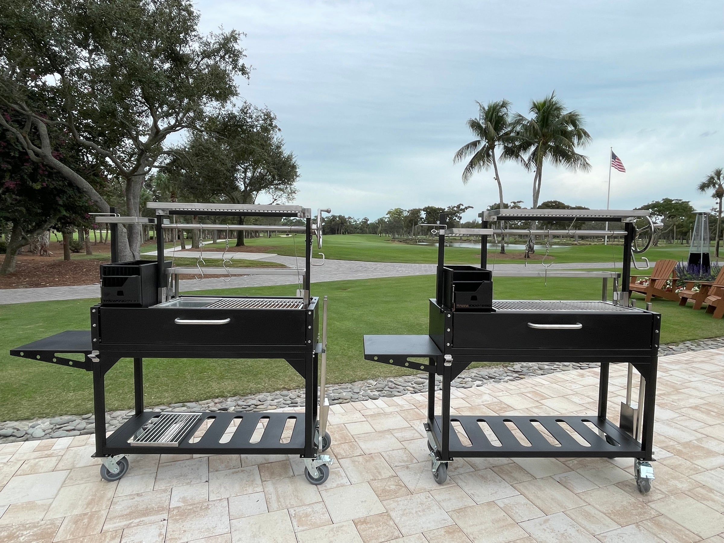 Tagwood BBQ03SI: Heavy-Duty Grill with Mobile Base