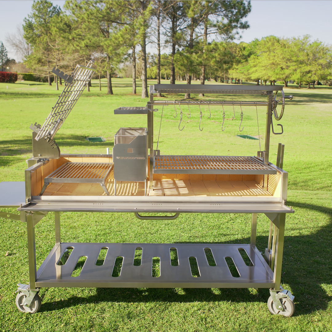 Premium XL Stainless Steel Charcoal Grill Tagwood BBQ26SS – TAGWOOD BBQ