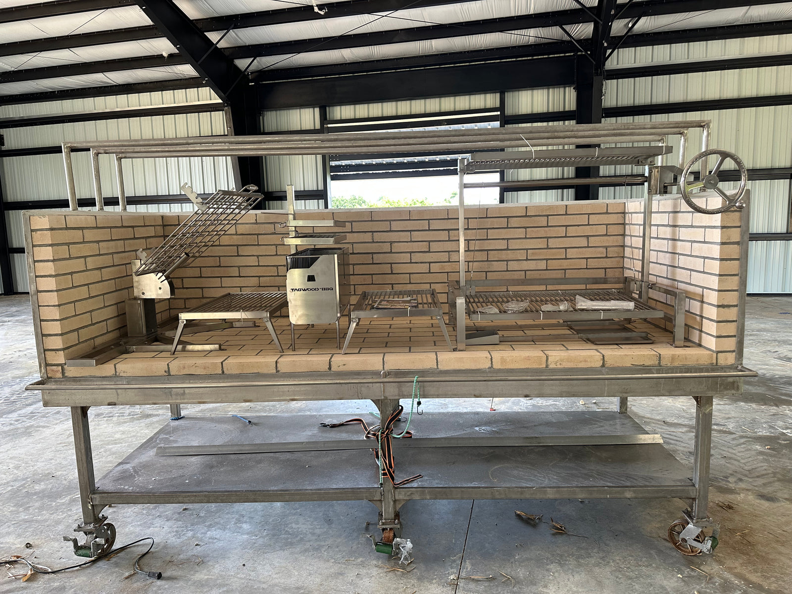 Tagwood Santa Maria Grill Insert – Charcoal & Wood Fire