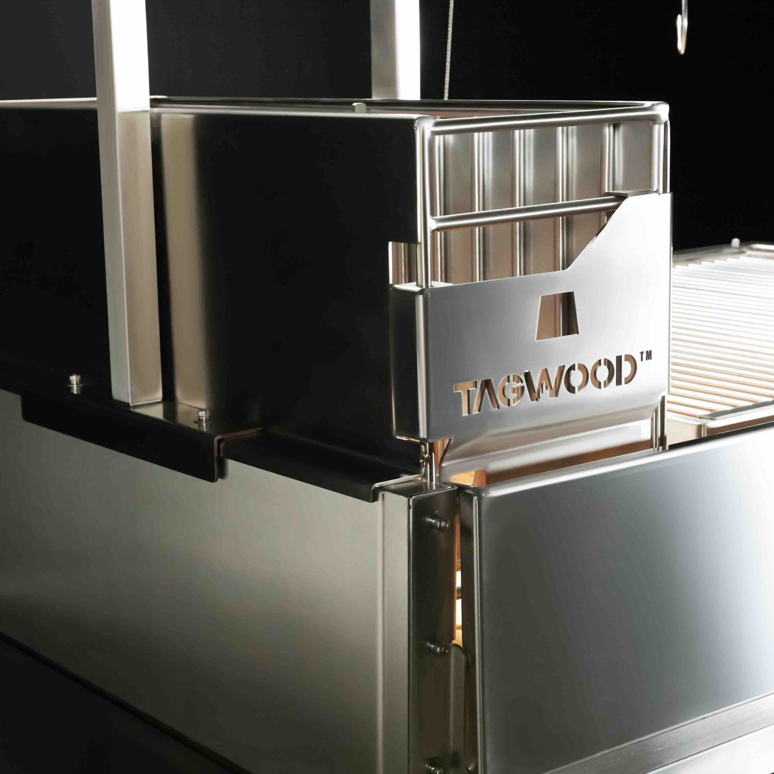 Tagwood BBQ23SS: XL Grill with Foldable Side Table – TAGWOOD BBQ