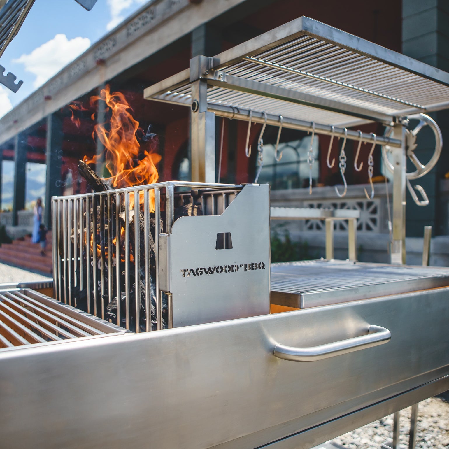 Premium XL Stainless Steel Charcoal Grill Tagwood BBQ26SS – TAGWOOD BBQ