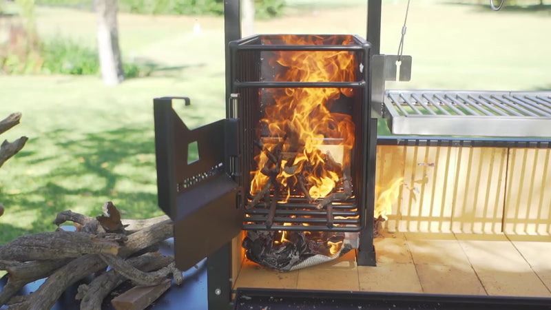 Tagwood BBQ03SI: Heavy-Duty Grill with Mobile Base